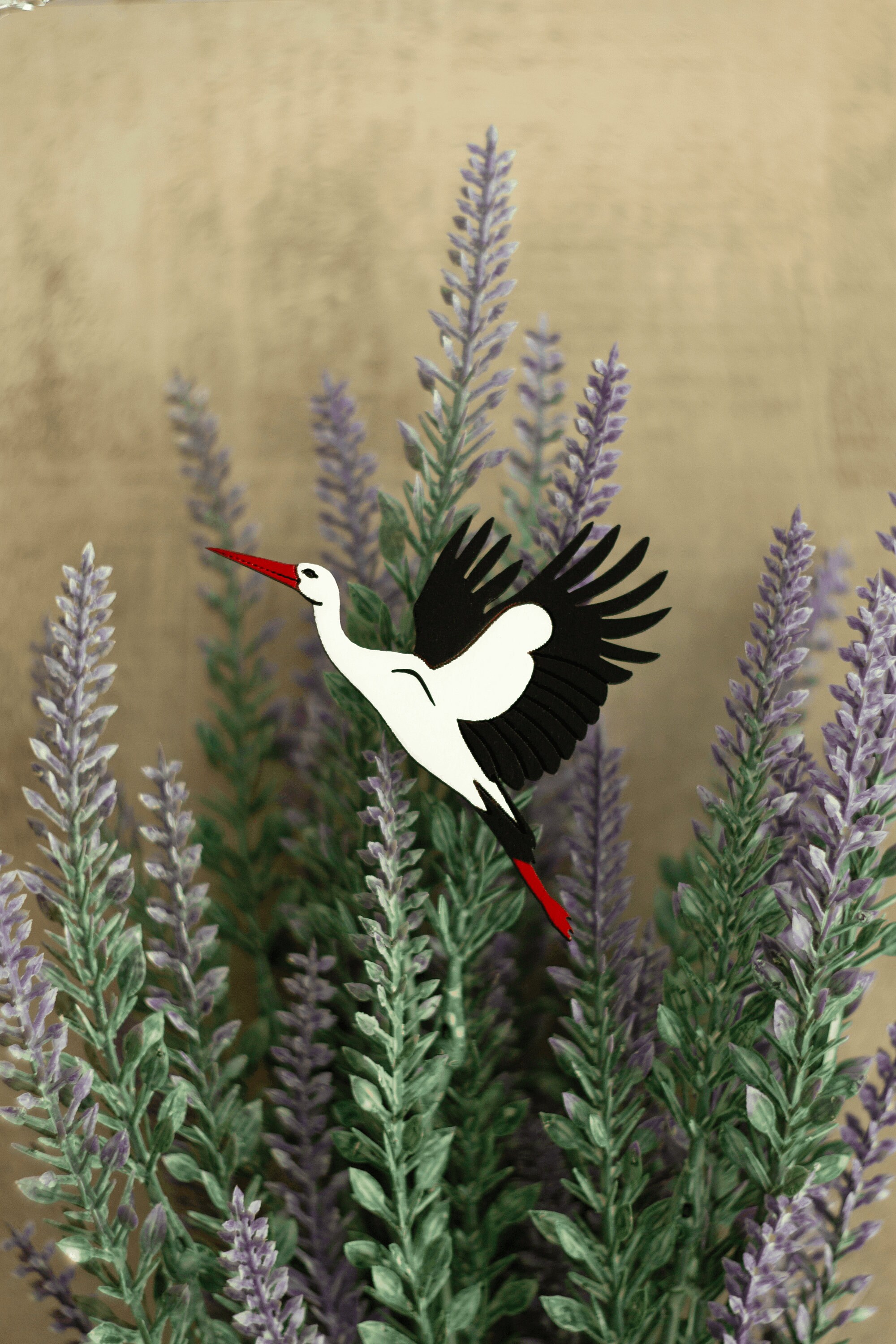 Brooch Stork Made of Natural Wood With Epoxy Resin Symbol of Belarus - Etsy