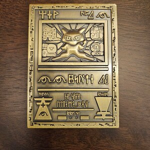Ancient Mew 3D Bronze Metal Pokemon Card 1st Ed - Premium 1st Edition ...