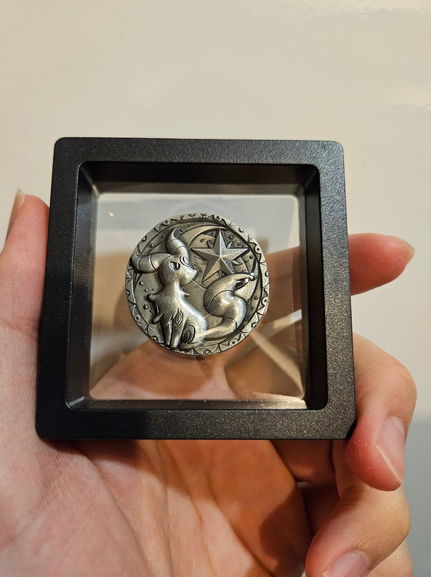 Custom Metal Pokemon Coin Umbreon Silver - Etsy