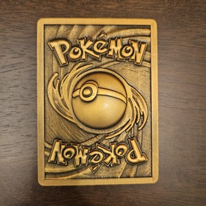 Charizard 1st Edition Gold Pokemon Collectible Metal Card (shipped From ...