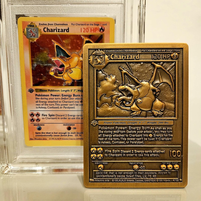 First Edition Charizard - Etsy