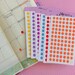 Dot Planner Stickers 5mm Mini Sticker Sheet Habit Coordinate Stickers ...