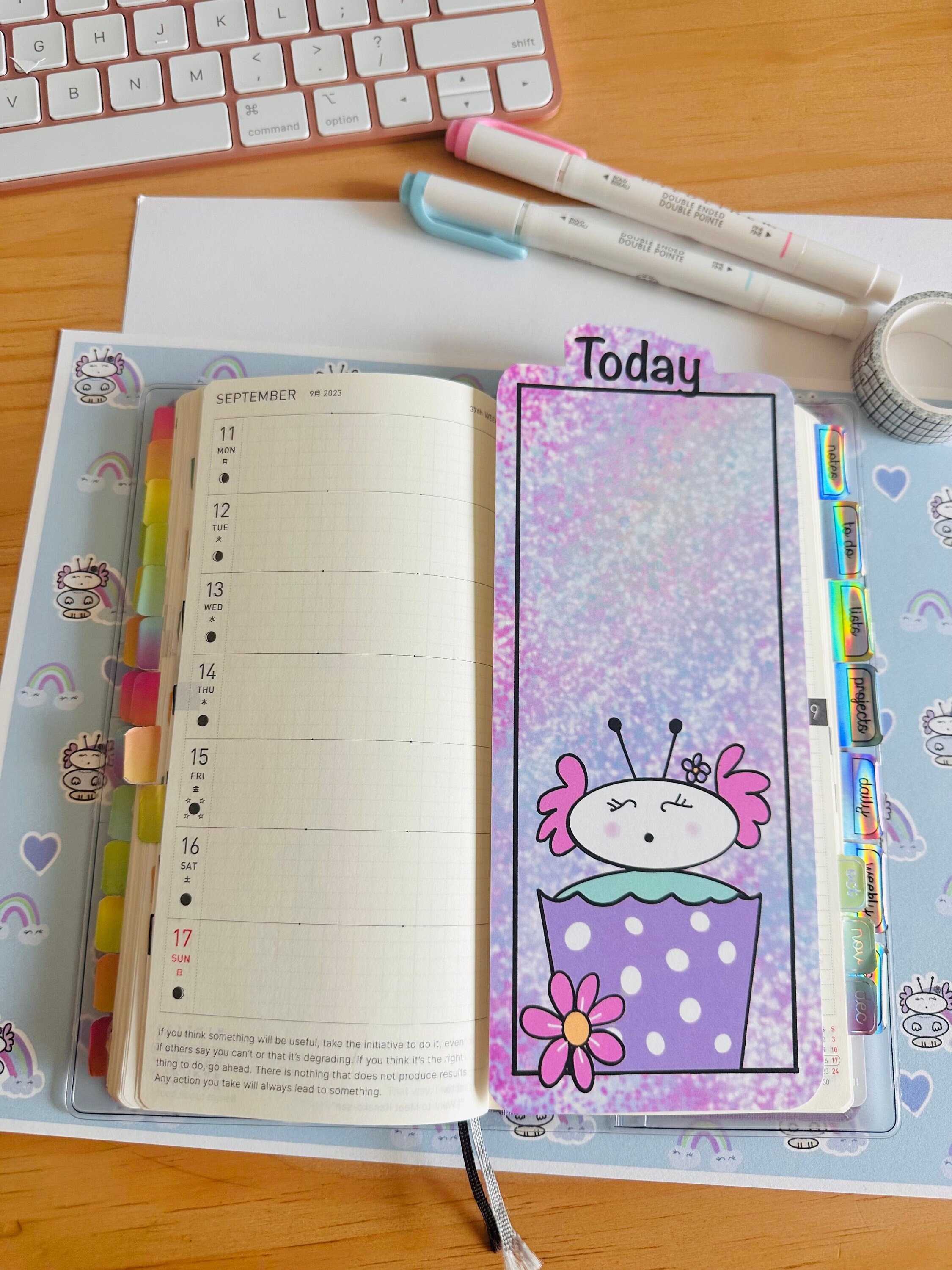 Laminated Pencil Board / A6 / Weeks / Hobonichi Weeks Pencil Board ...
