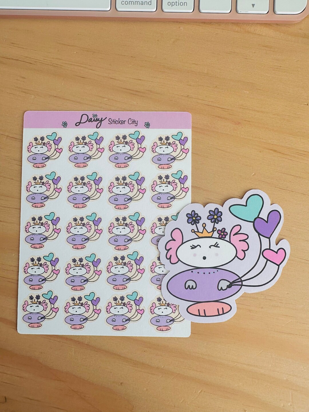 Princess Lolita Bonita Die Cut Sticker / Sticker Sheet / Cute Agenda ...