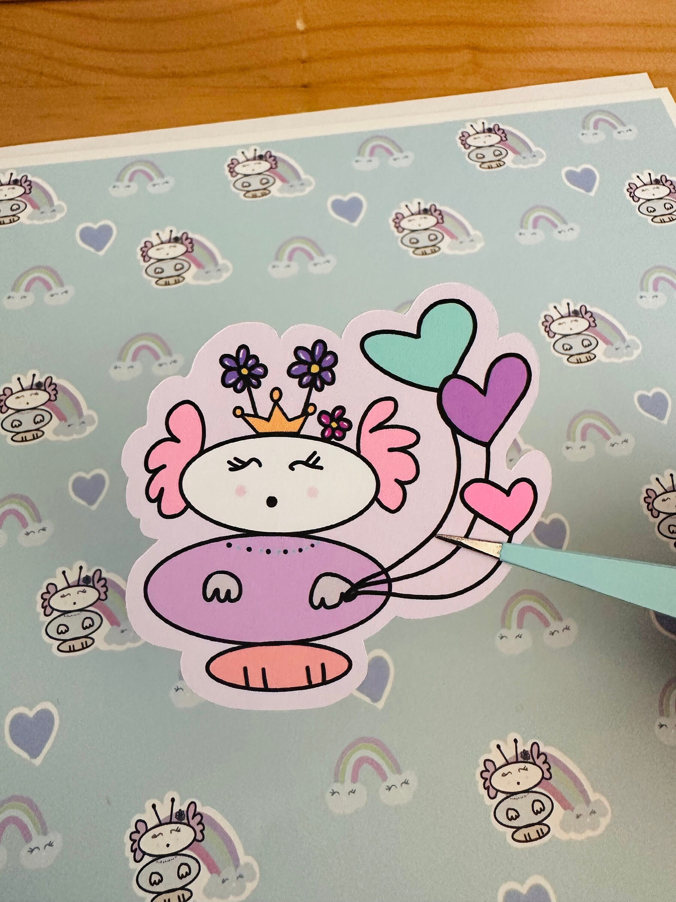 Princess Lolita Bonita Die Cut Sticker / Sticker Sheet / Cute Agenda ...