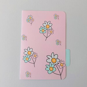 Floral File Folder Planner Paper Sticker Organizer Folder - Etsy