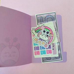File Folder Planner Sticker Organizer Cute Folder A6 B6 Weeks - Etsy