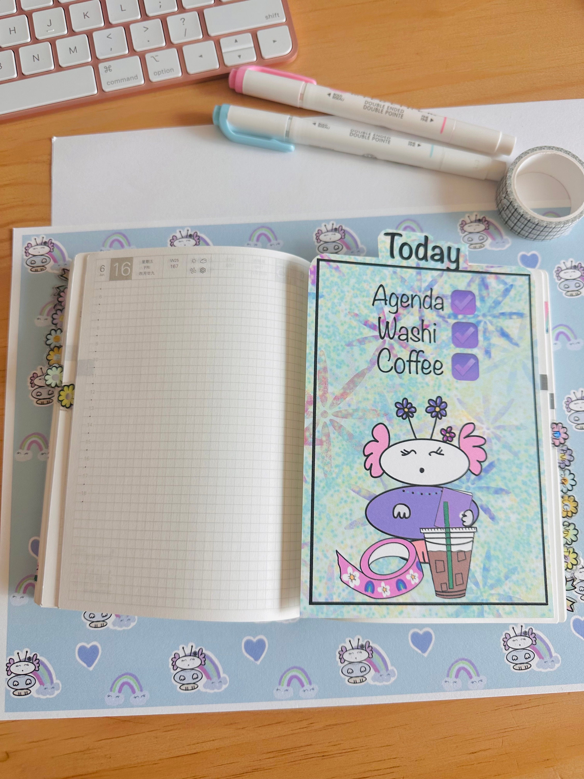 Laminated Pencil Board / A6 / Weeks / Hobonichi Weeks Pencil Board ...