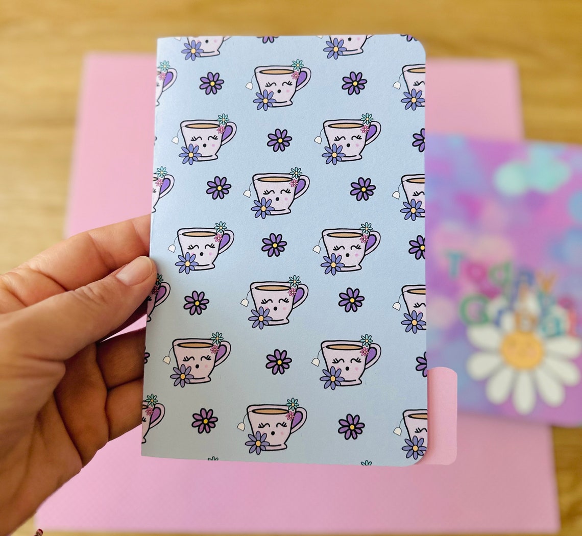 File Folder Planner Sticker Organizer Cute Folder A6 B6 Weeks - Etsy