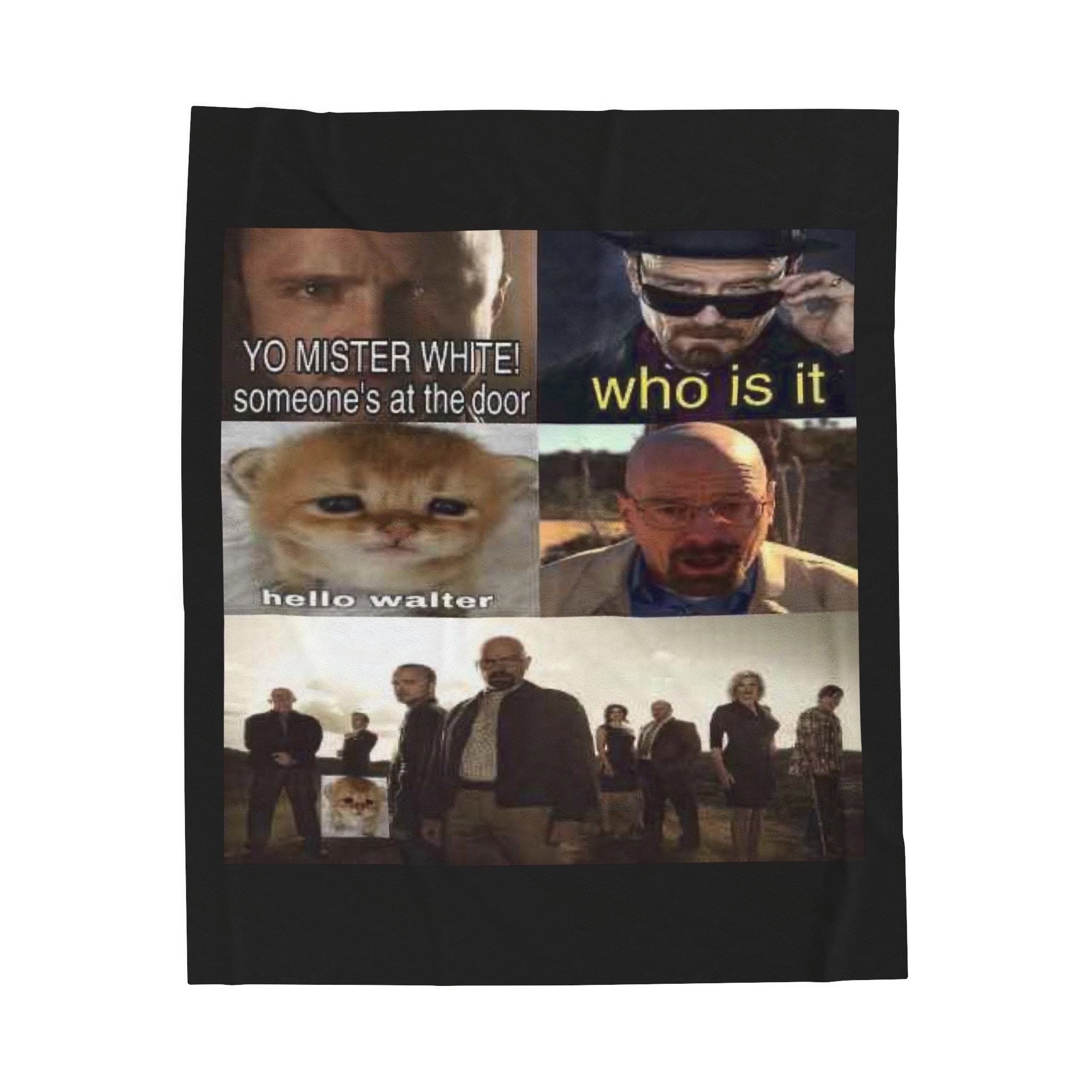 Cat Meme Blanket - Breaking Bad - Etsy