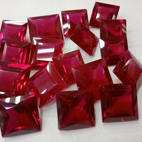 Synthetic Ruby - Etsy