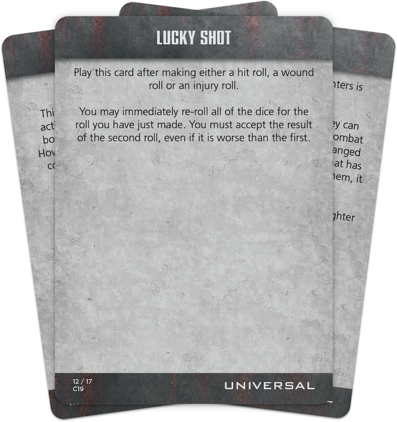 Unofficial Underhive Gang Proxy Tactic Cards - Imperative Collection - Etsy