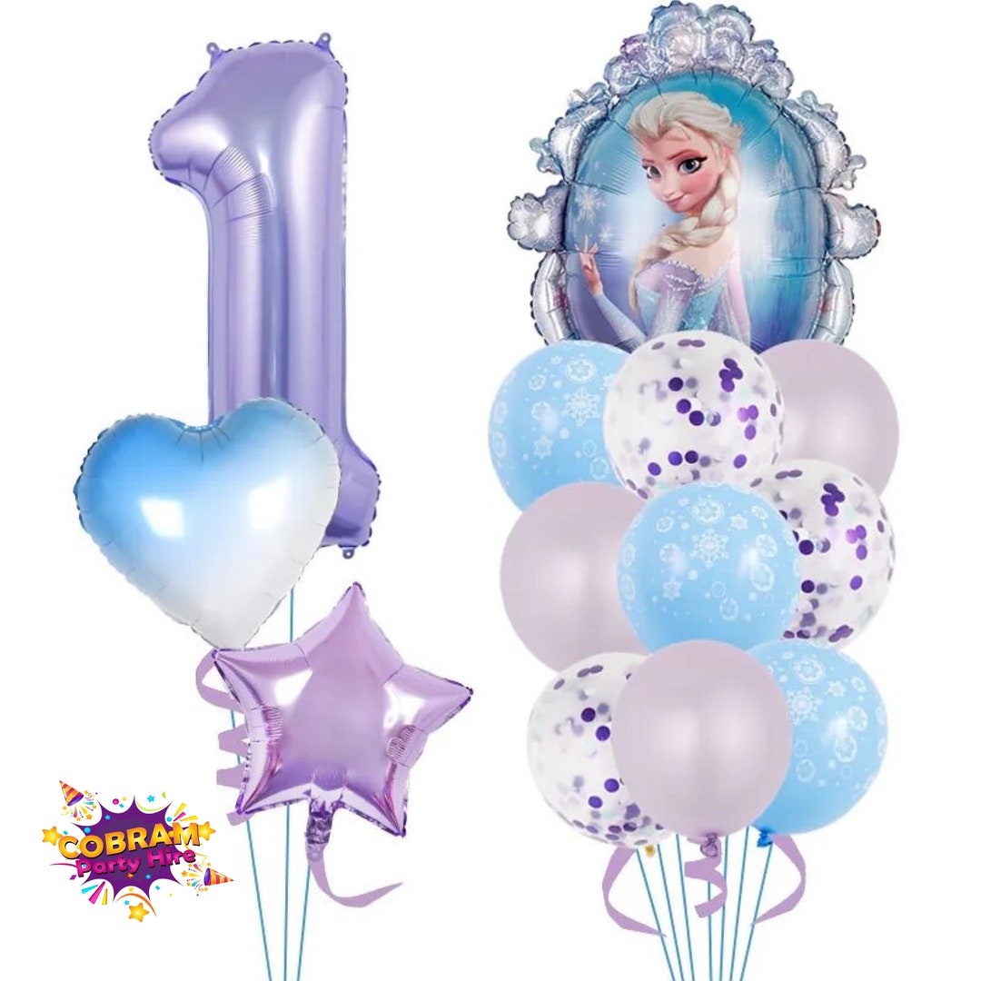 Frozen Elsa Balloon Number Kit Birthday Party DIY Decorations BN66 - Etsy