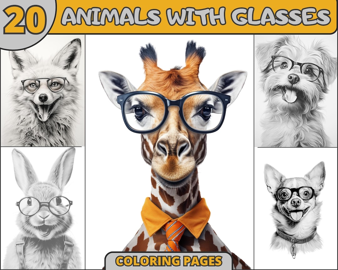 Cute Animal Coloring Book Pages, Puppy Coloring Sheet, Farm Animals ...