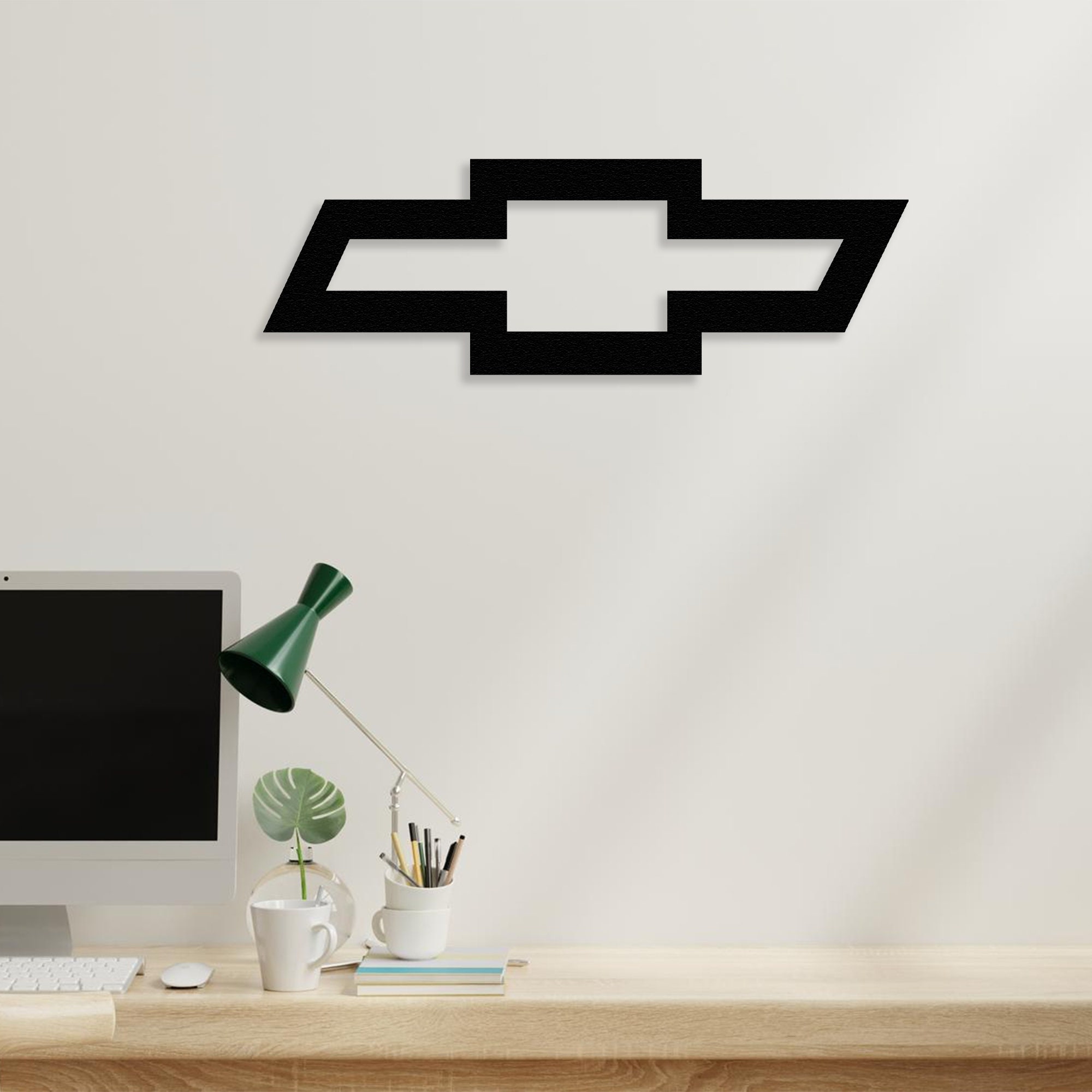 Chevrolet Car Logo Metal Wall Art Home Decor Gift for Her Fireplace ...
