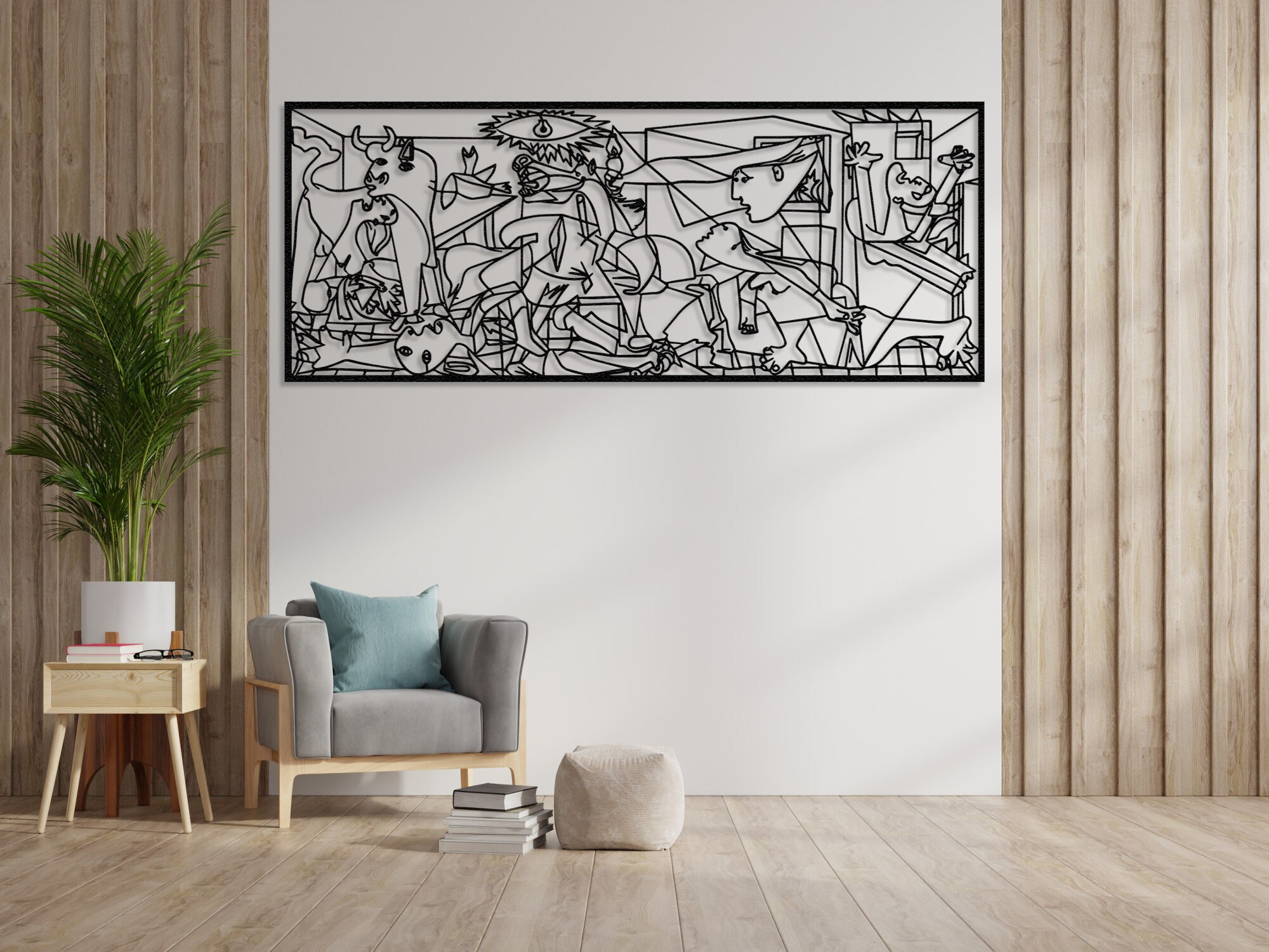 Pablo Picasso Guernica Metal Wall Art Home Decor Gift for Her Fireplace ...