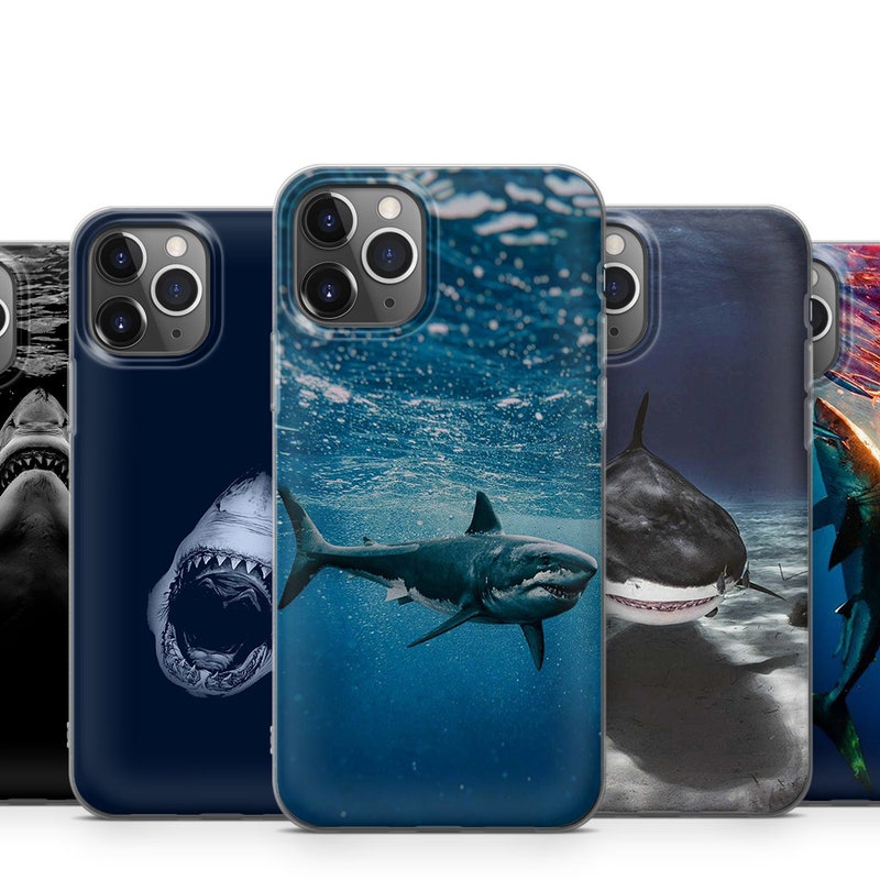 Shark iPhone Case - Etsy
