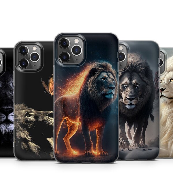Lion Phone Case - Etsy