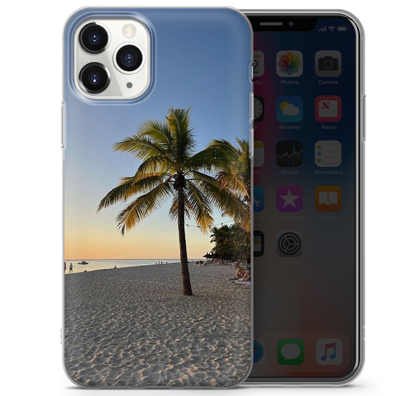Palm Trees on the Beach Protective Durable Stylish Phone Case for ...