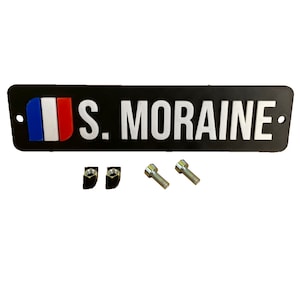 Custom Sim Racing Sign Name Tag and Flag for Driving Rigs Simulators ...