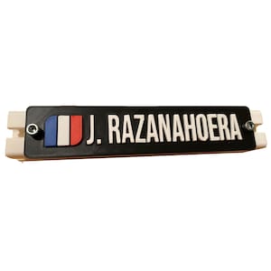 Custom Sim Racing Sign Name Tag and Flag for Driving Rigs Simulators ...