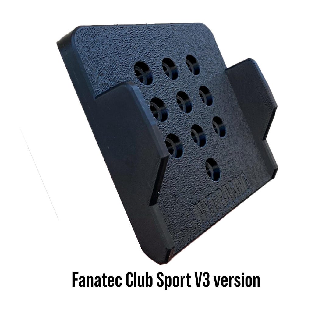 Fanatec Podium Pedals Style Plate for Sim Racing Pedals, for Moza and ...