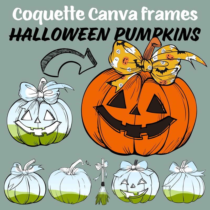 Halloween Frames - Etsy