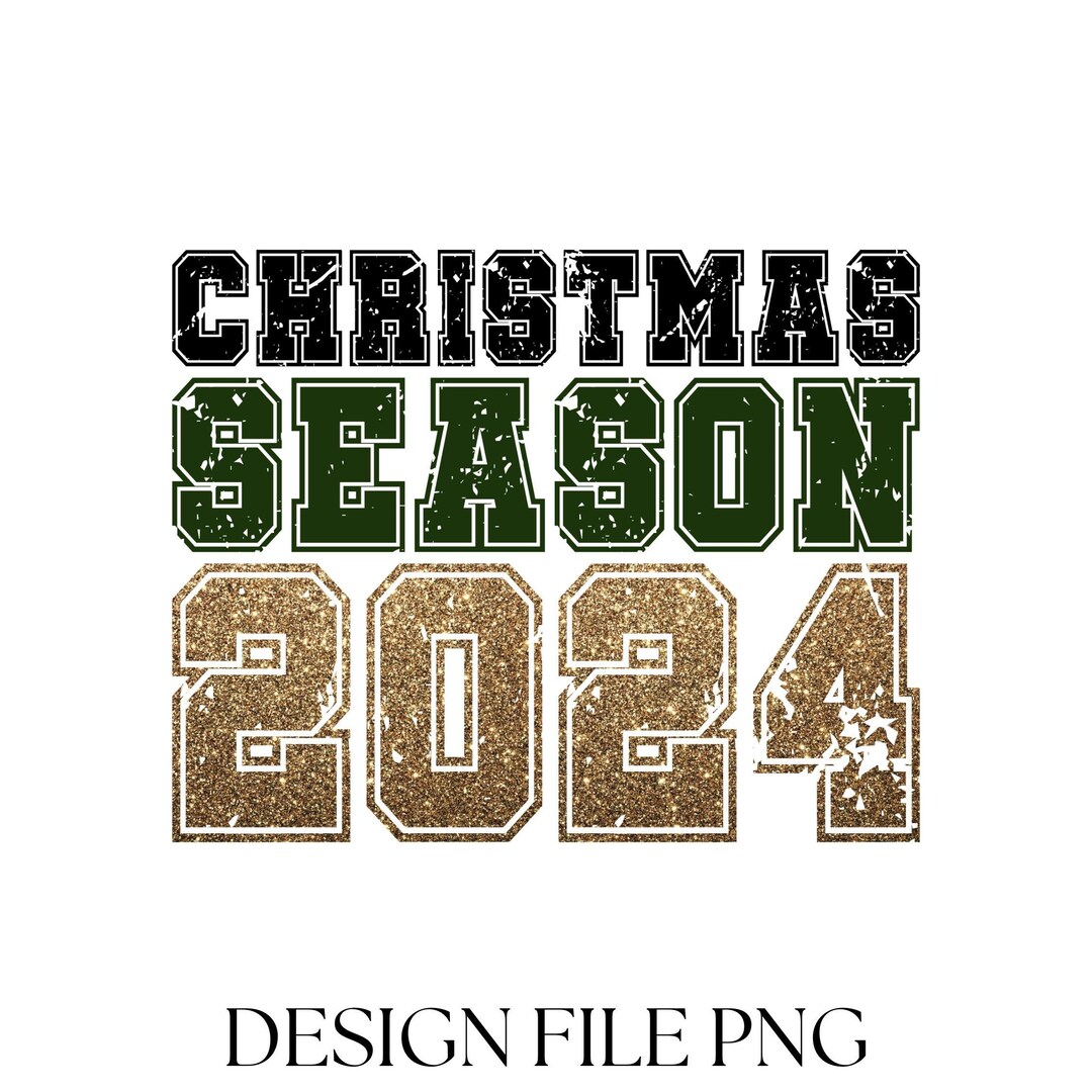 Vintage Christmas Season 2024 PNG: Retro Holiday Design) - Etsy