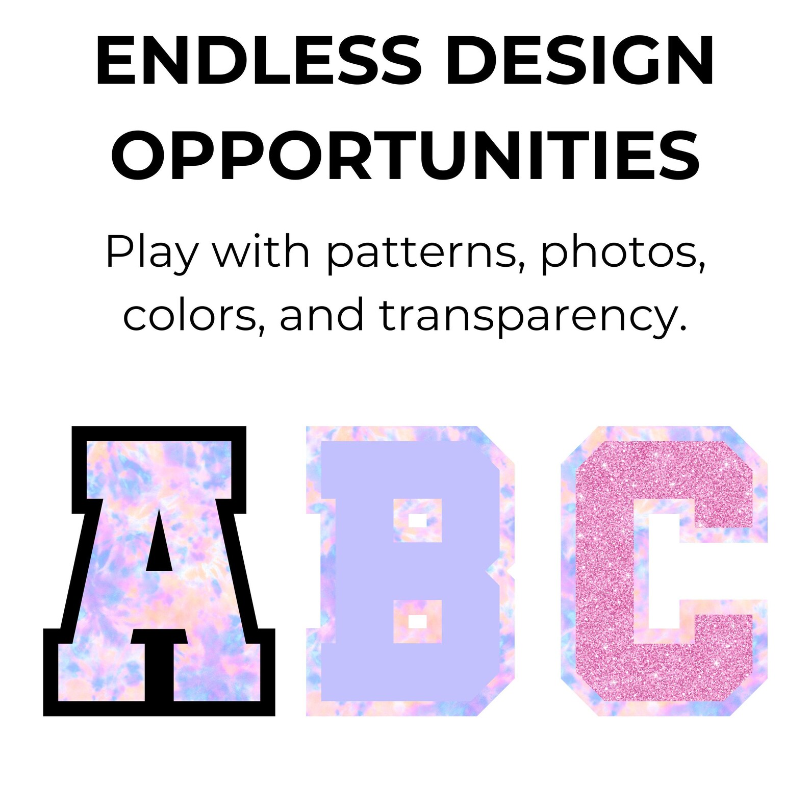 Varsity Alphabet Canva Frames: Editable Sports Font, College Football ...