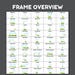 Editable USA Map Canva Template: Individual State Outlines, DIY United ...