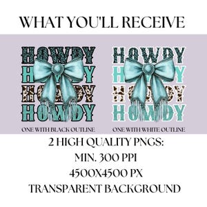 Western Cowgirl Howdy Png, Blue Turquoise Bow Png, Cowhide Bow Png ...