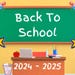 Back to School 2024 2025 Printable Sign Instant Digital Download - Etsy UK