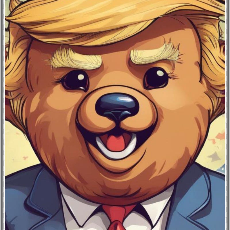Trump Teddy Bear - Etsy