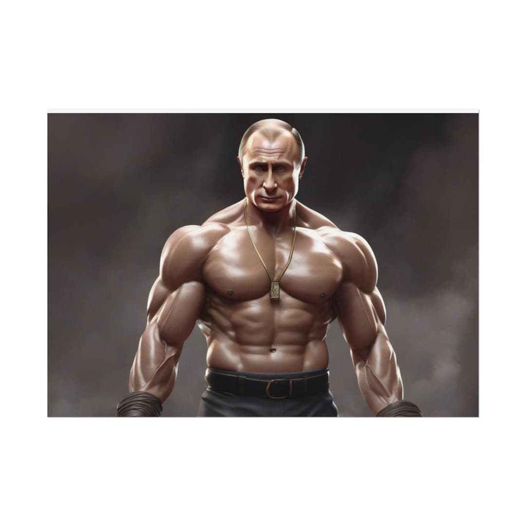 Vladimir Putin Bodybuilder Poster - Etsy