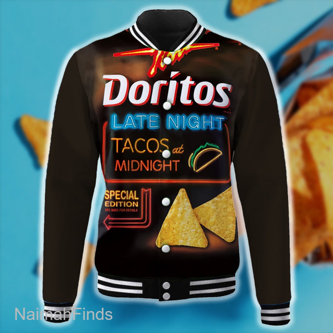Doritos Late Night Tacos at Midnight Baseball Jacket Group - Etsy