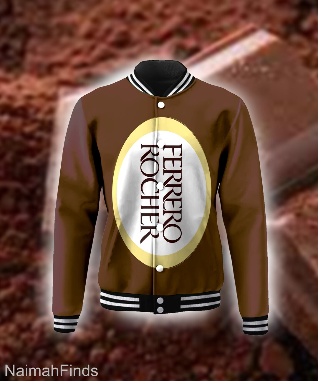 Chocolate Bar Ferrero Rocher Group Halloween Baseball Jacket - Etsy