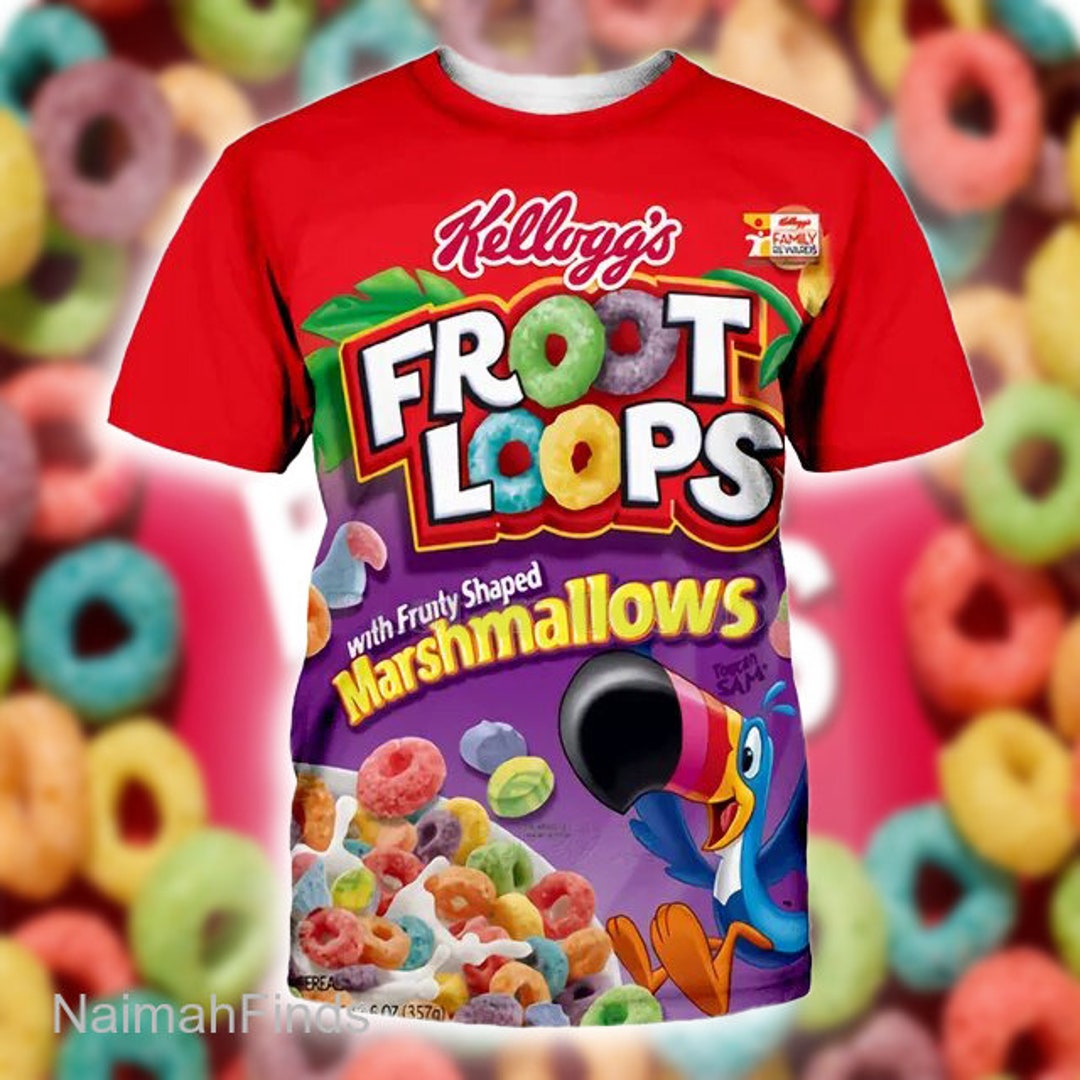 Kelloggs Froot Loops Tshirt Group Halloween Costumes Group - Etsy