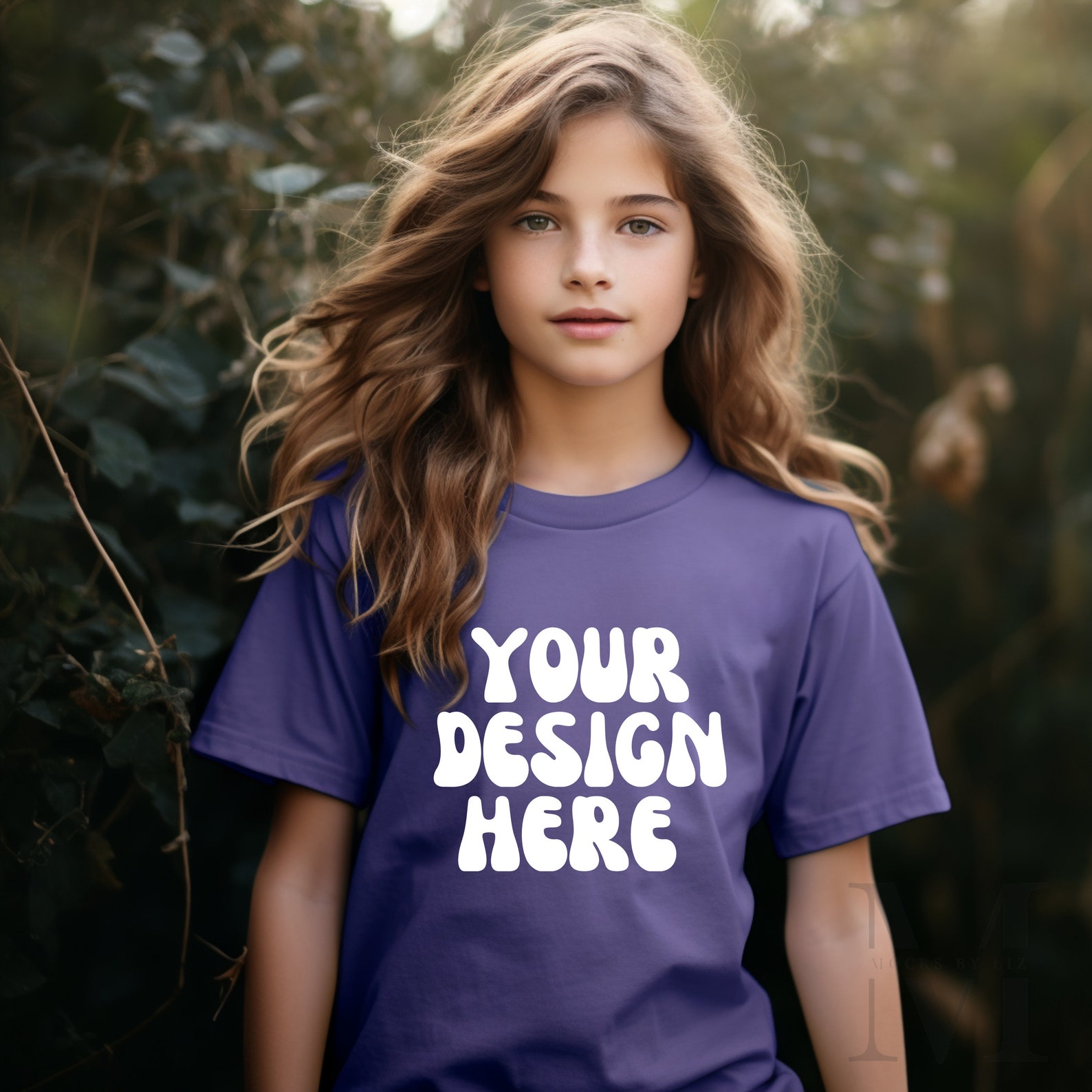 Gildan 5000B Shirt Mock up Violet T-shirt Mockup Scene Kids Digital ...