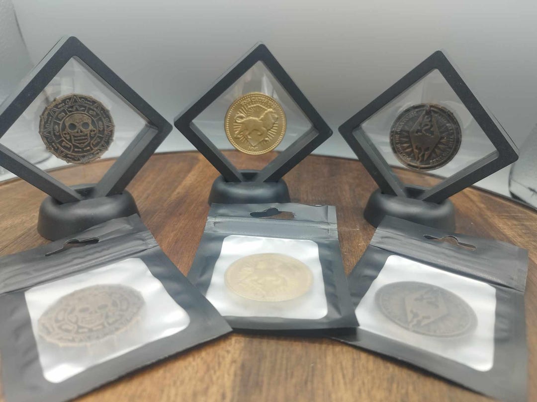 Resin Printed Movie and Game Coins - Etsy