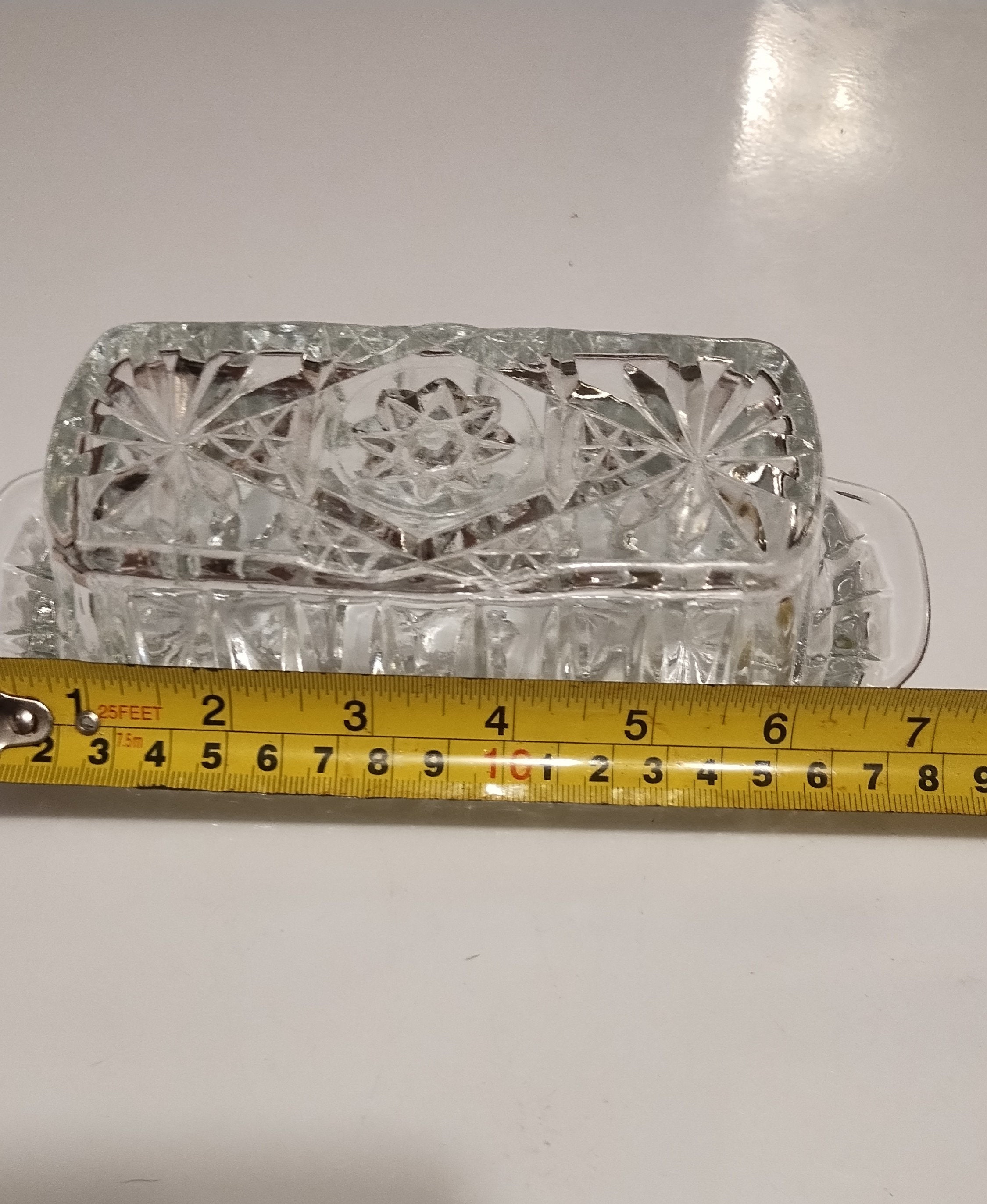 Vintage 1950s Star of David Covered Butter Dish Nice Condition - Etsy