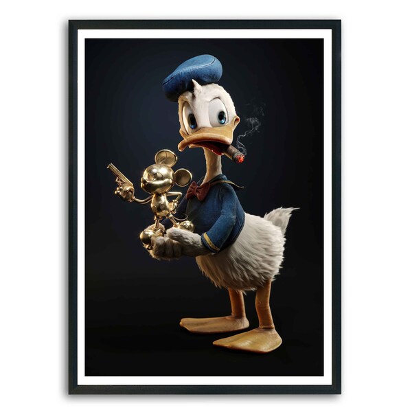 Donald Duck Posters - Etsy