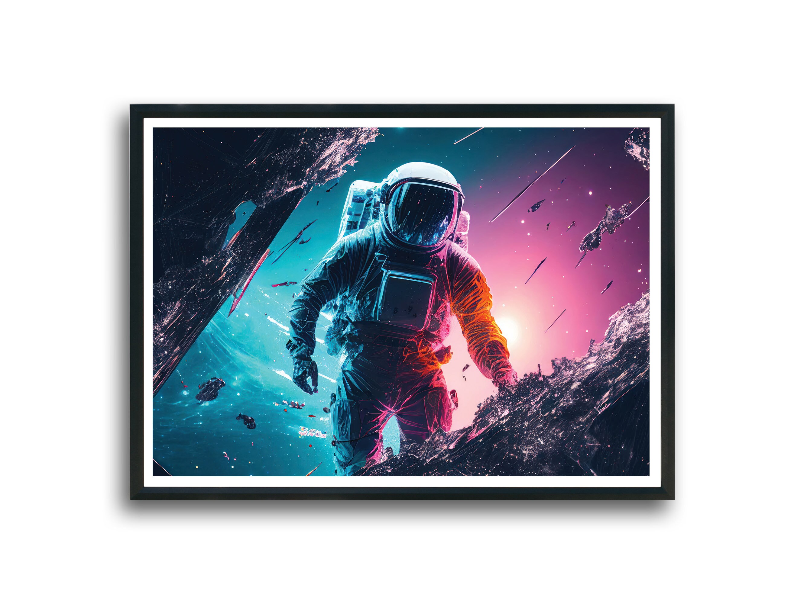 Astronaut Printable Download, Futuristic Architecture, Nasa Wall Art ...