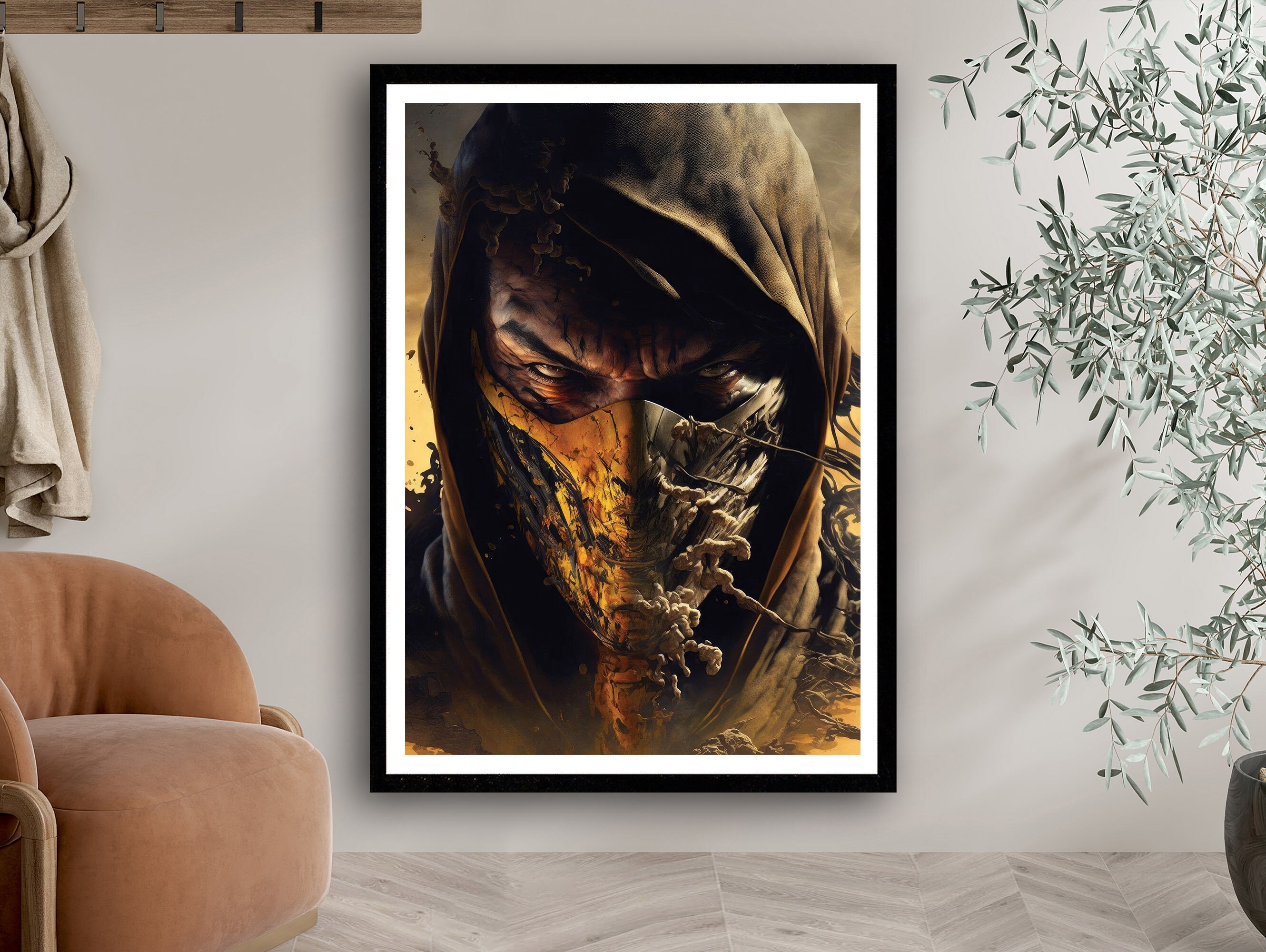 Warrior Wall Art, Movie Poster Gift, Fameous Wall Art Posters, 300 DPI ...
