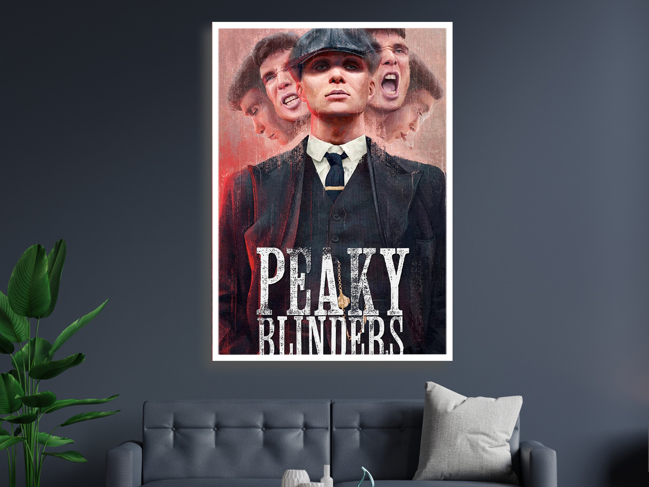 Thomas Shelby Portrait,peaky Blinders, Portrait, Art, Wall Decor ...