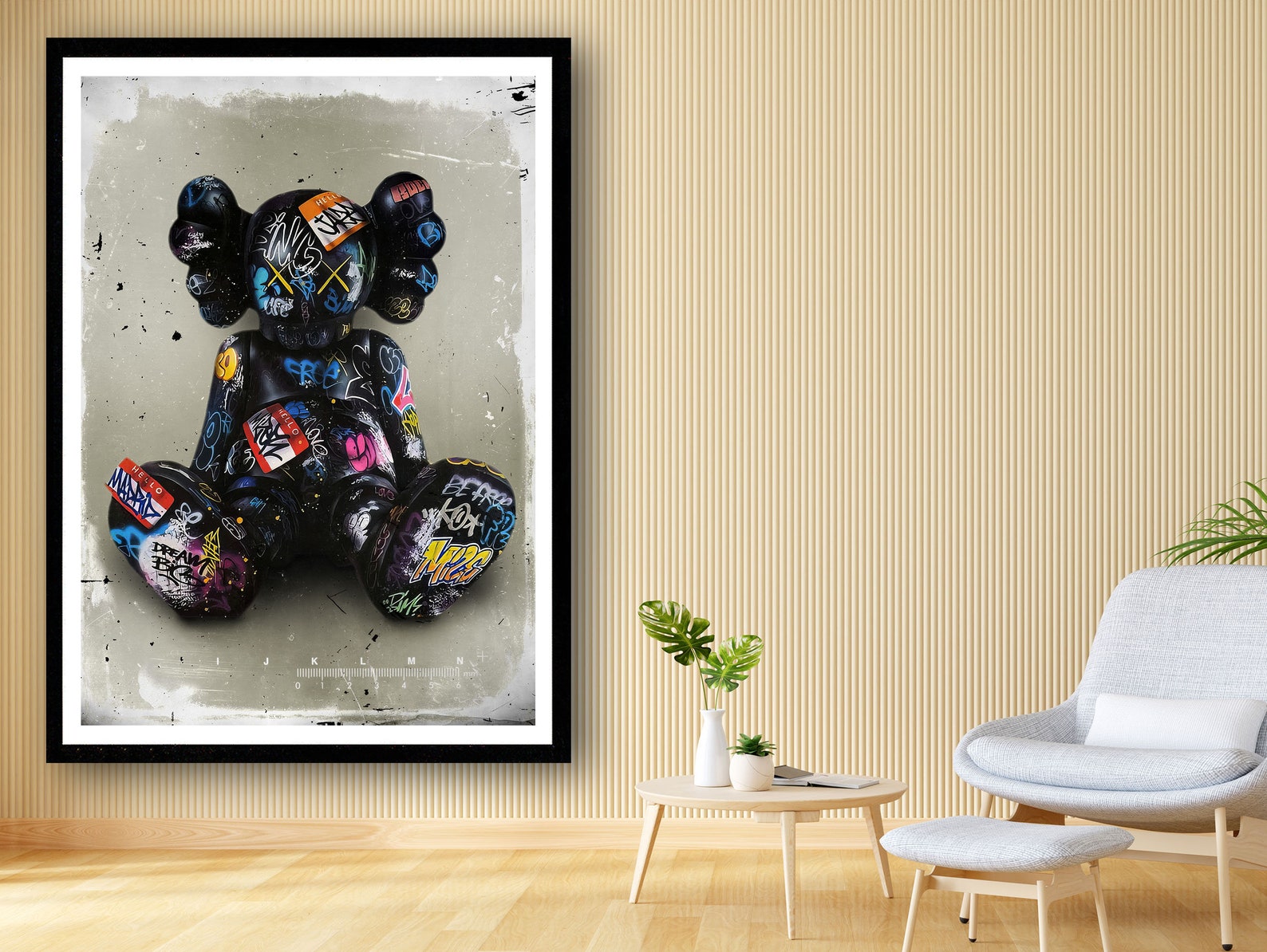 Kaws Digital Downloads Image Printable Wall Art, Hypebeast Poster, Dark ...