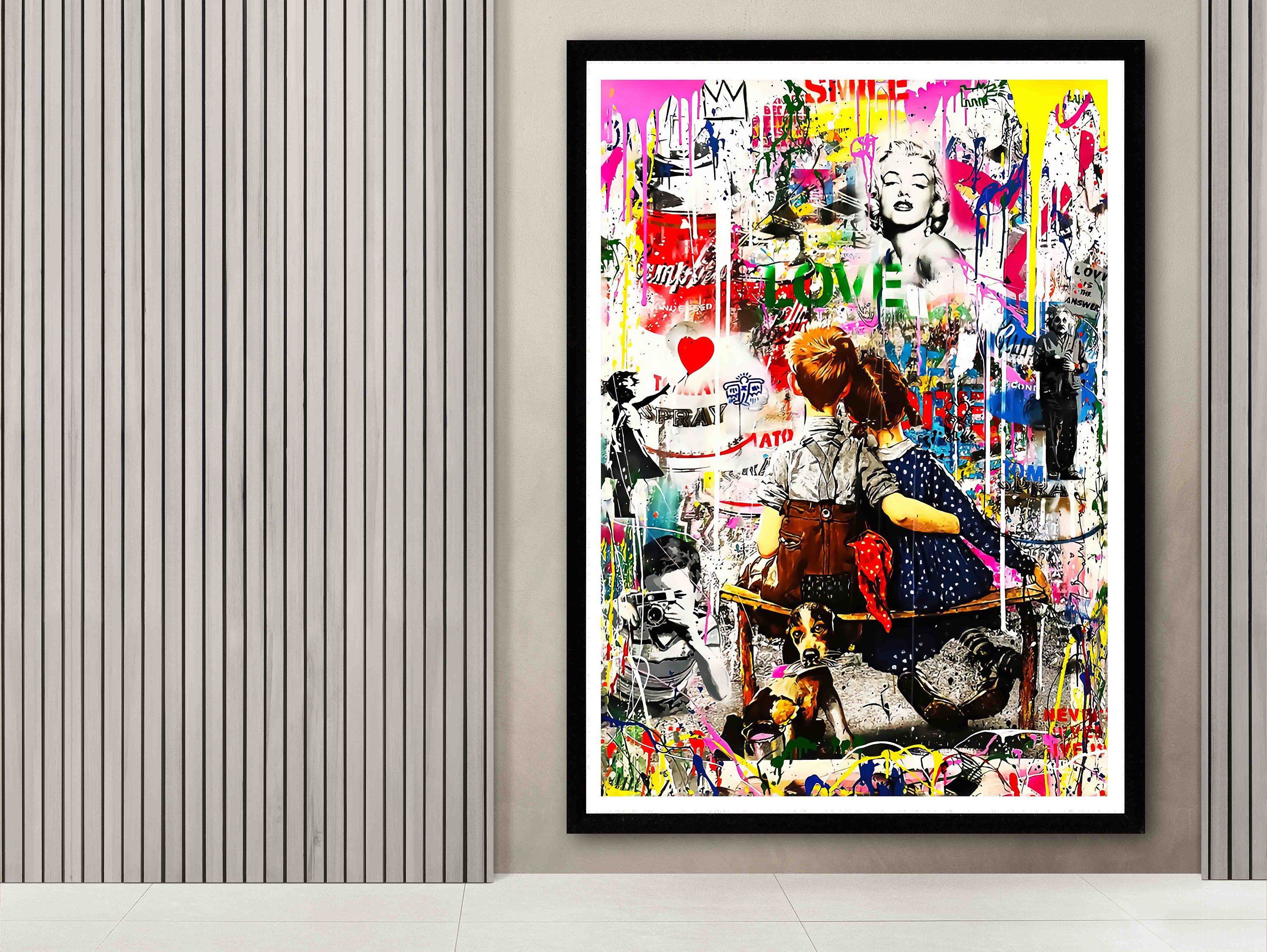 Banksy Two Little Urban Printable Download, Banksy Street Art, Graffiti ...