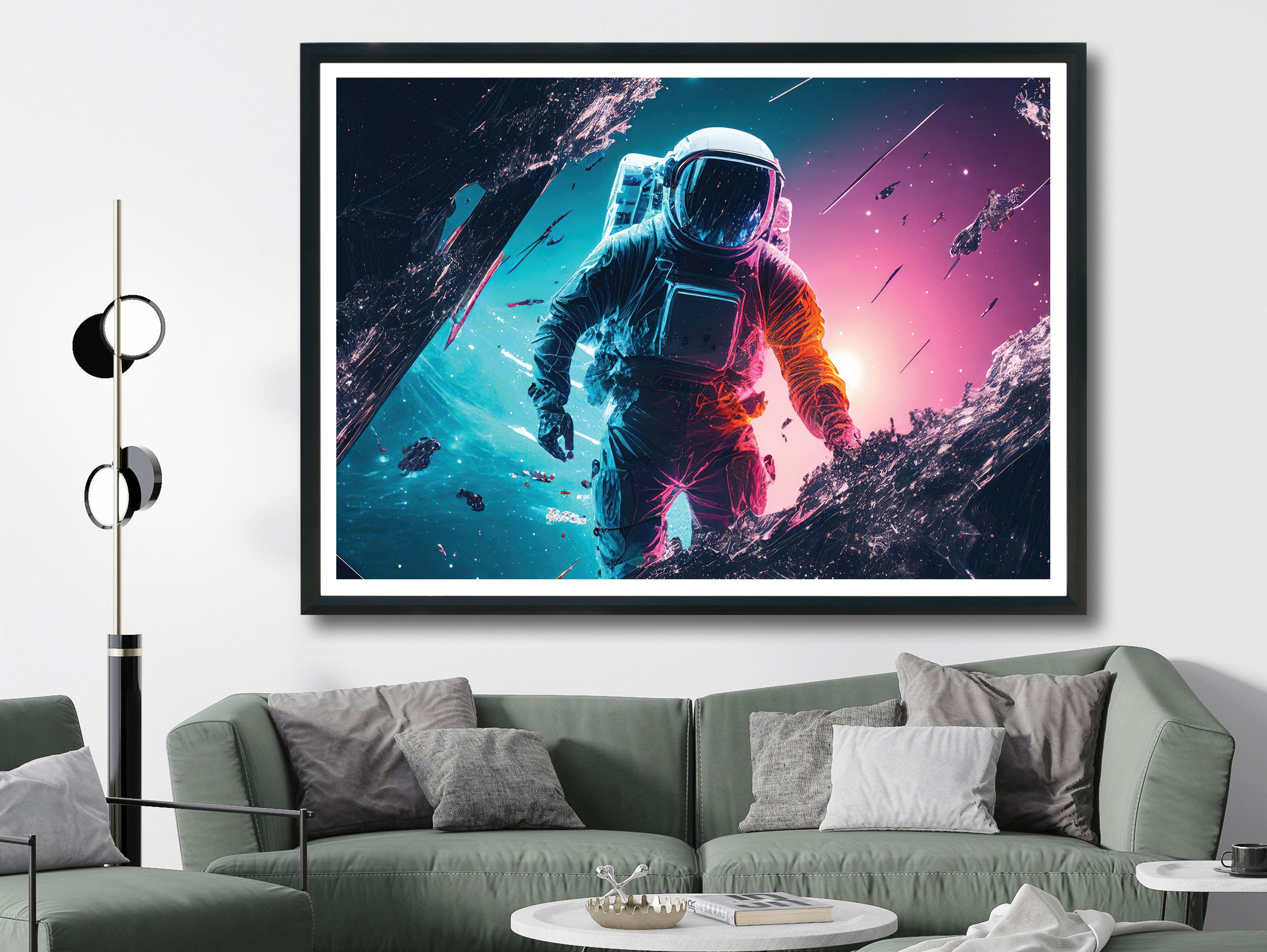 Astronaut Printable Download, Futuristic Architecture, Nasa Wall Art ...