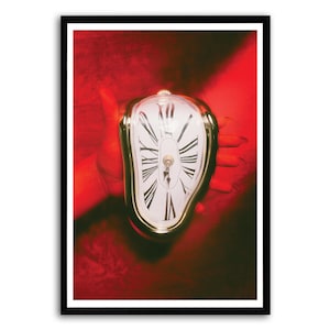 Melting Clock Salvador Dali the Persistence of Memory Printable Digital ...
