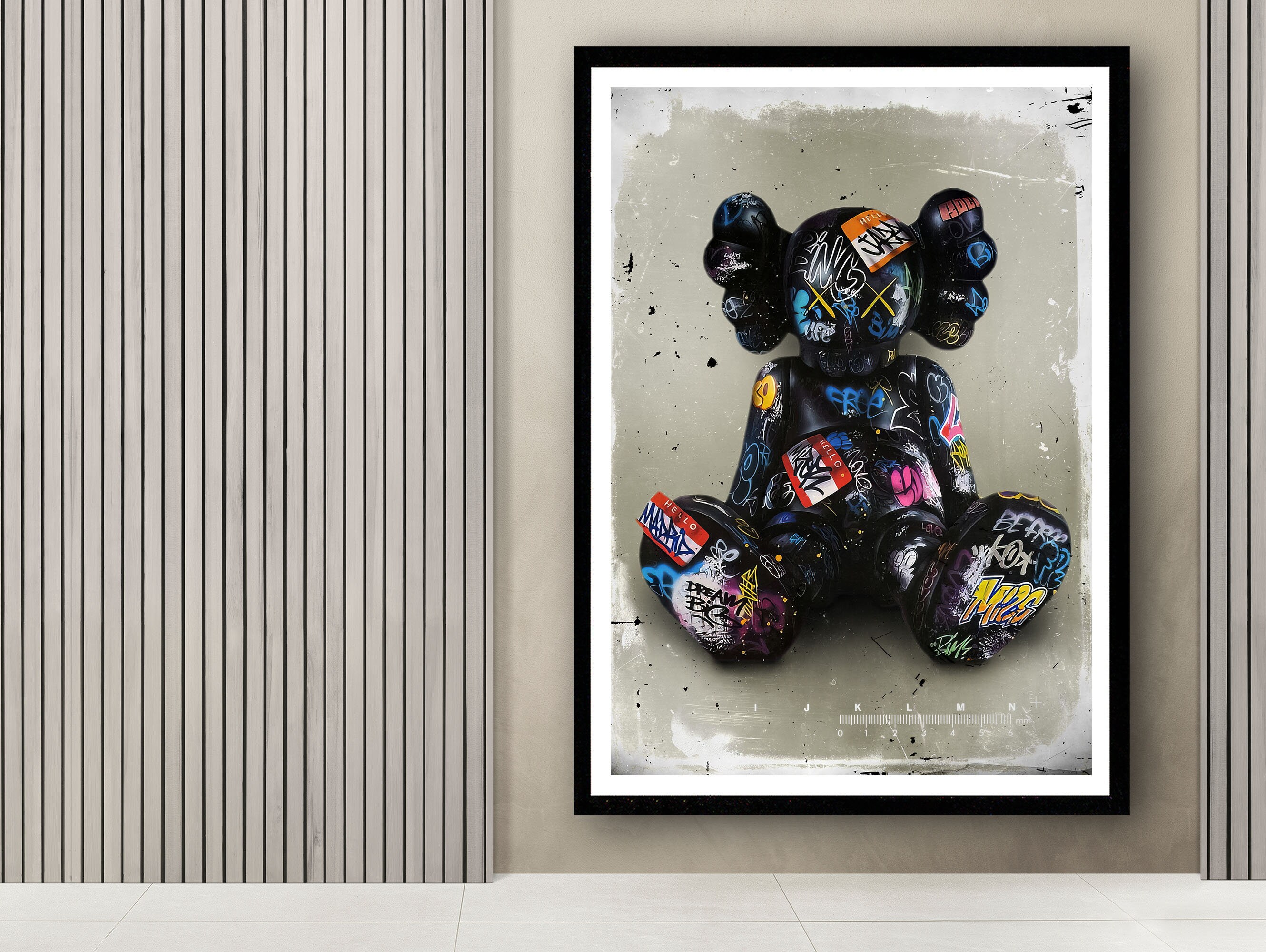 Kaws Digital Downloads Image Printable Wall Art, Hypebeast Poster, Dark ...