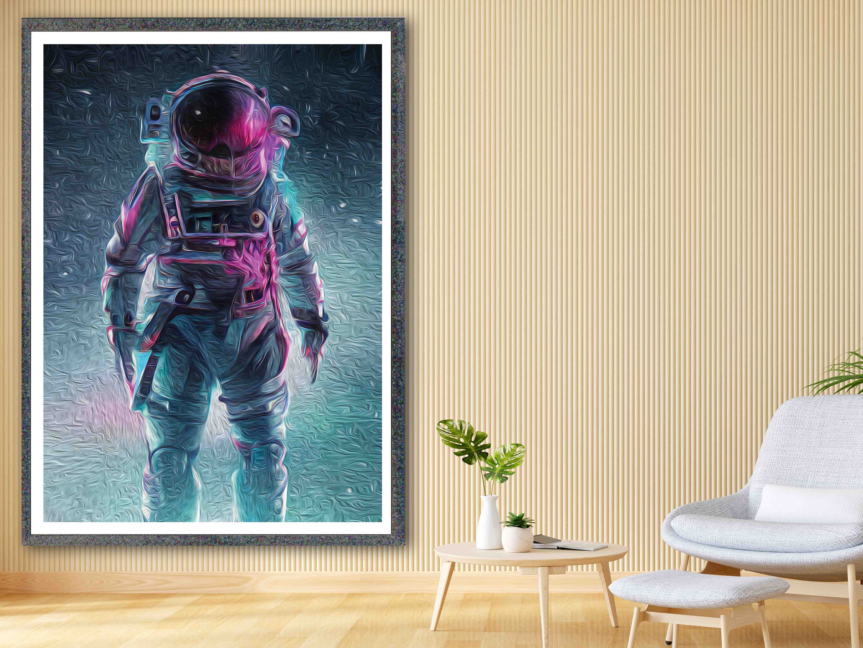 Astronaut Multi Color Printable Download, Astronaut Poster, Astronaut ...